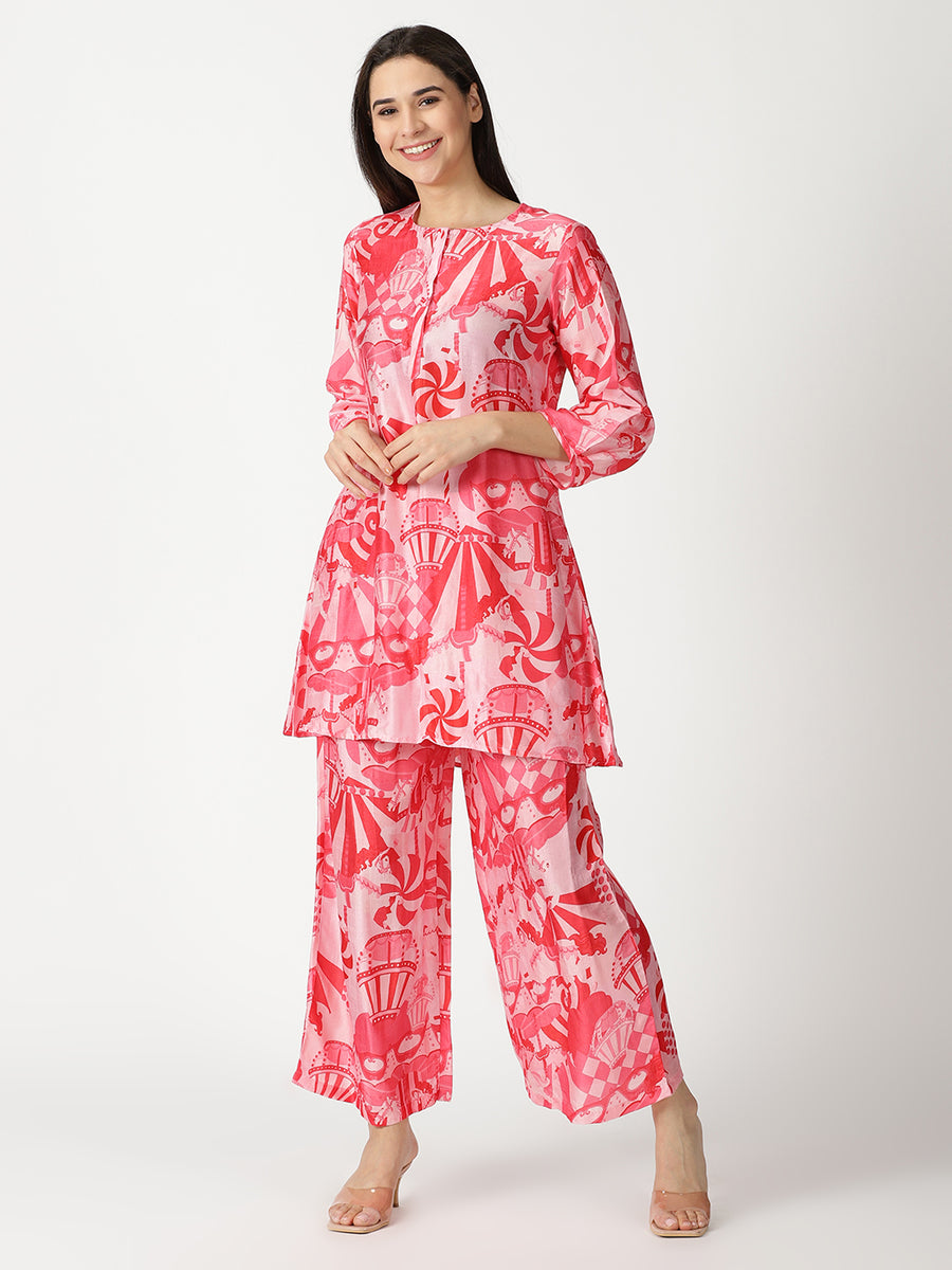 Pink Burro Co Ord Set – houseofsoi
